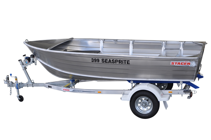 399 Seasprite | Durable Car Topper Boat for Beginners | Stacer
