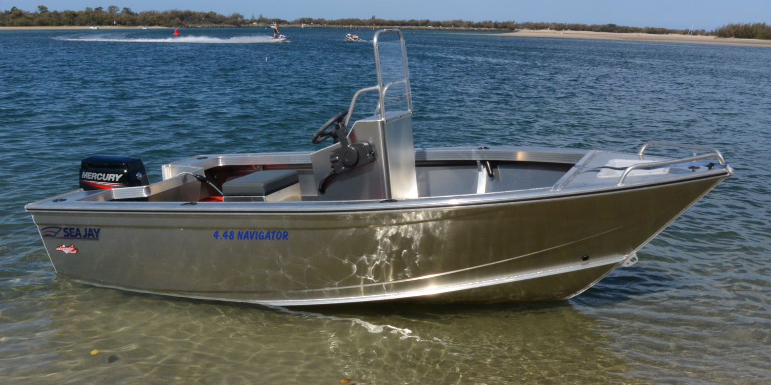 Sea Jay 4.48 Navigator | Aluminium Boats for Sale | Reef Marine